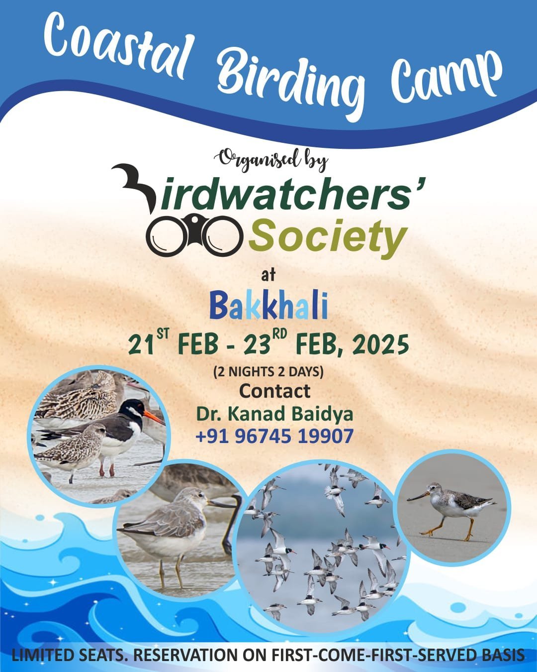 Upcoming Camps – Birdwatchers Society